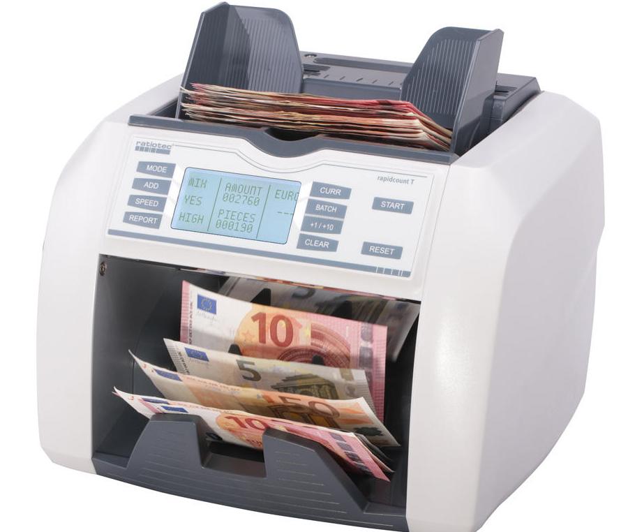 Ratiotec Rapidcount T225 Note Counter from Discount Cash Registers