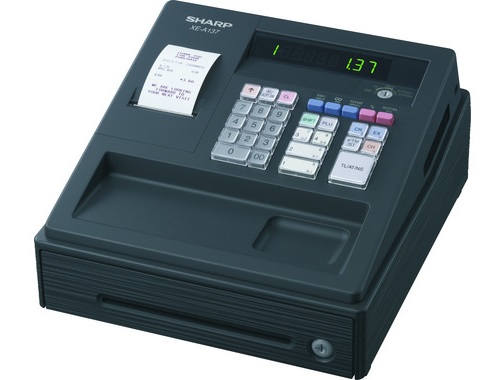 Sharp XE-A137-BK Cash Register - Till from Discount Cash Registers